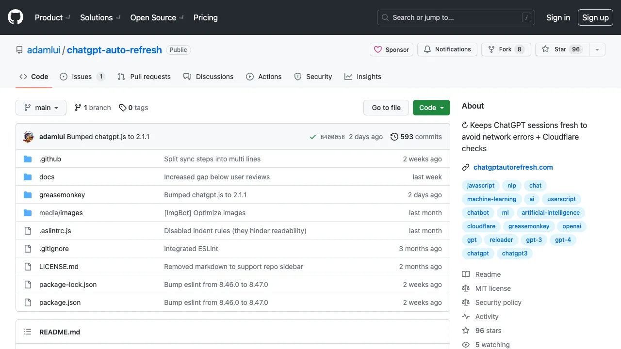 ChatGPT Auto Refresh - BestofAI